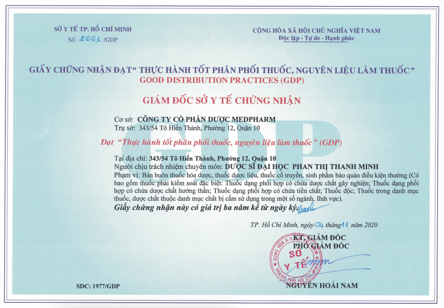 Medpharm - Chuyên về thực phẩm chức năng & dược phẩm